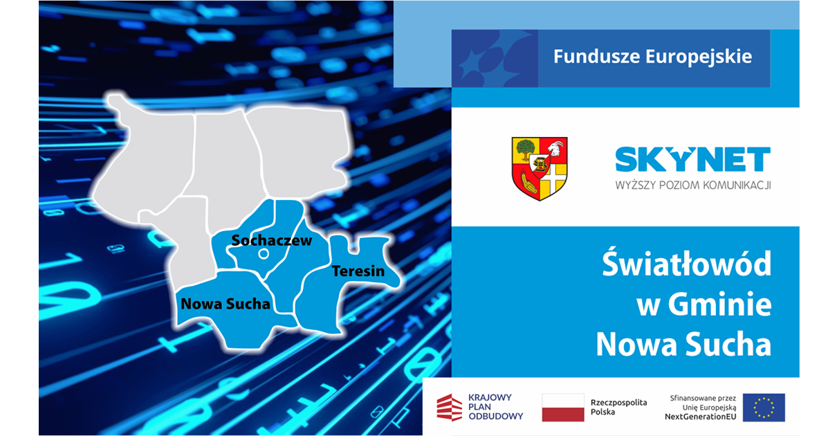 Światłowód w Gminie Nowa Sucha - Skynet Światłowód